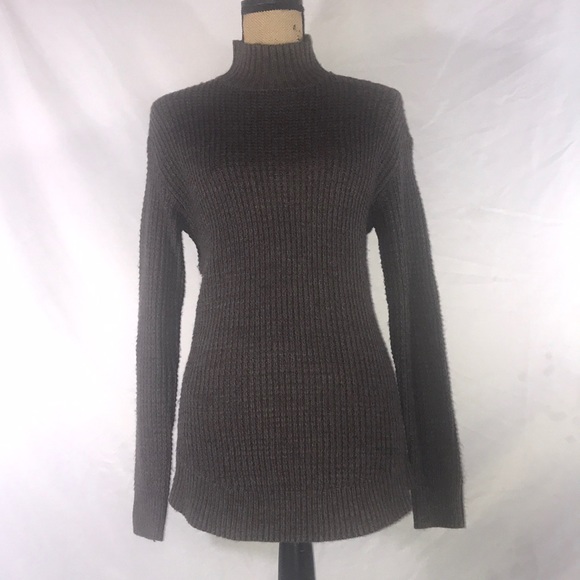 Daisy Fuentes | Sweaters | Daisy Fuentes Brown Cowl Sweater | Poshmark
